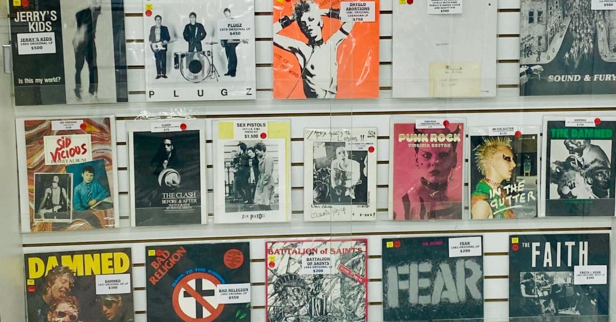Rare punk collection acquired by L.A. record store - Goldmine Magazine ... Rare punk collection acquired by L.A. record store - Goldmine Magazine ...